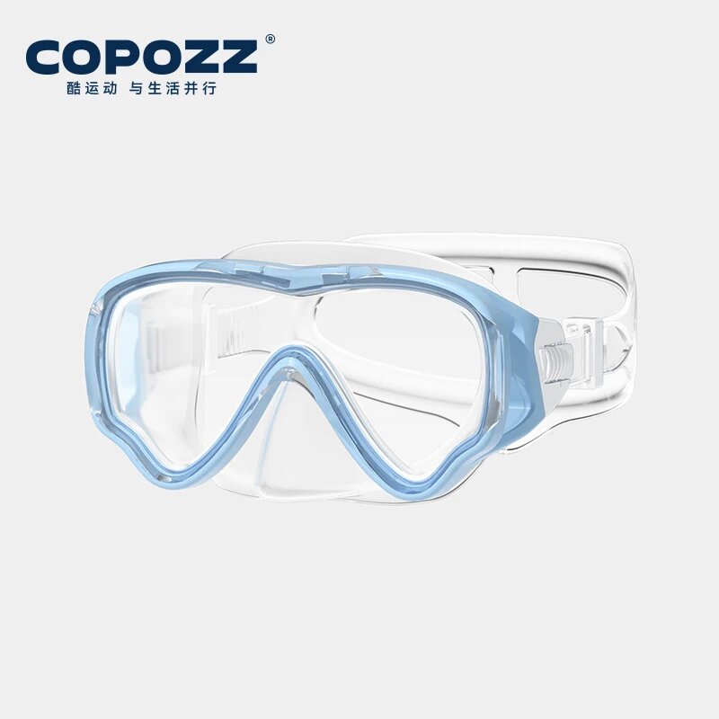 COPOZZ маска для подводного плавания 4918+4922 для детей Blue mask only