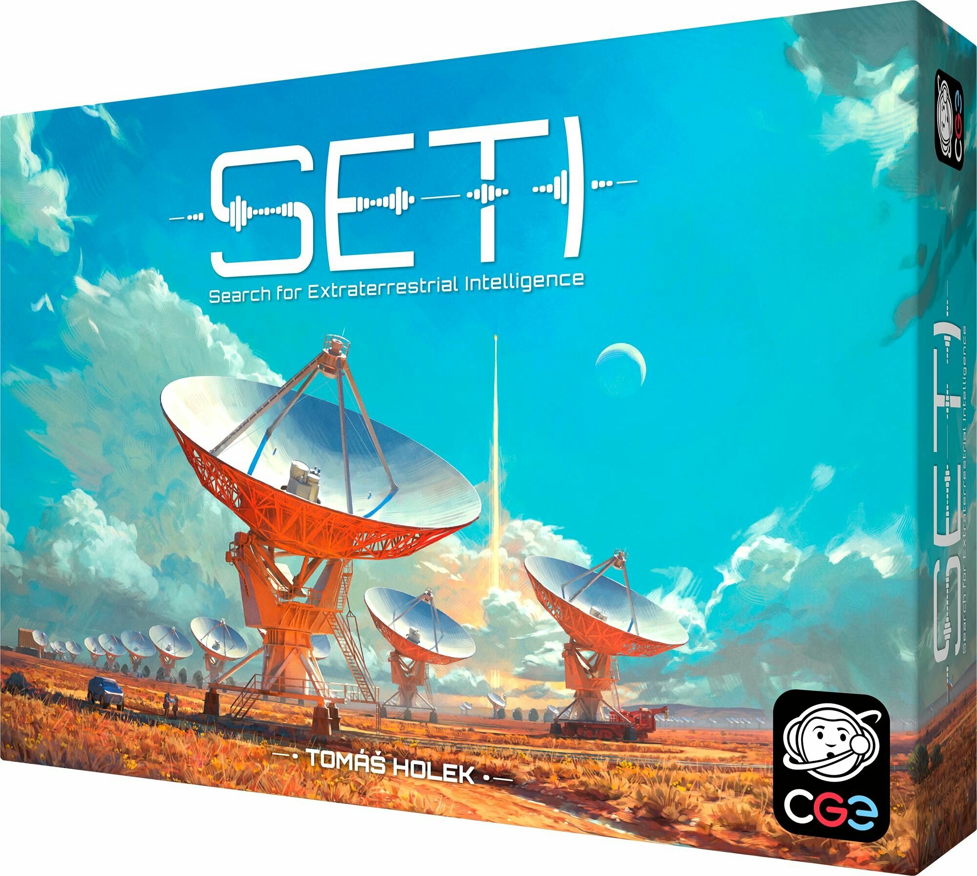 Настольная игра SETI: Search for Extraterrestrial Intelligence на английском языке