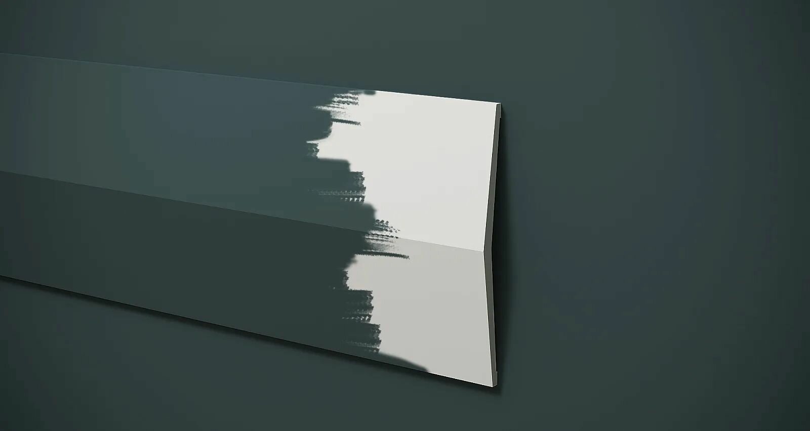 Стеновая панель под покраску Декор Дизайн DD928 размер 200x20x3000мм