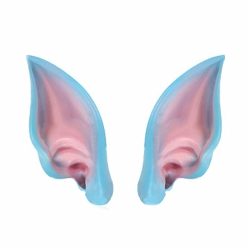 Уши Эльфа Из Латекса На Хэллоуин-Синие