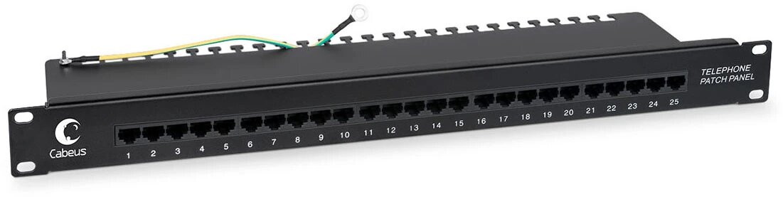 Патч-панель Cabeus (PL-25-TEL-Dual IDC)