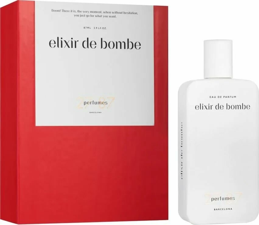 27 87 PERFUMES ELIXIR DE BOMBE Парфюмерная вода унисекс 87 мл
