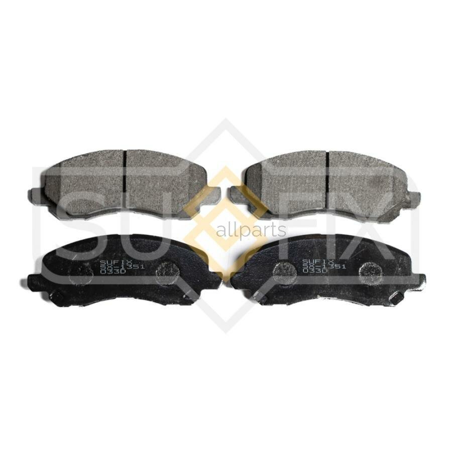 SUFIX SX-1351 Колодки тормозные передние MITSUBISHI Lancer(CS)-X 1.3-2.0D 03> / Outlander(USA)/Outlander XL/Galant