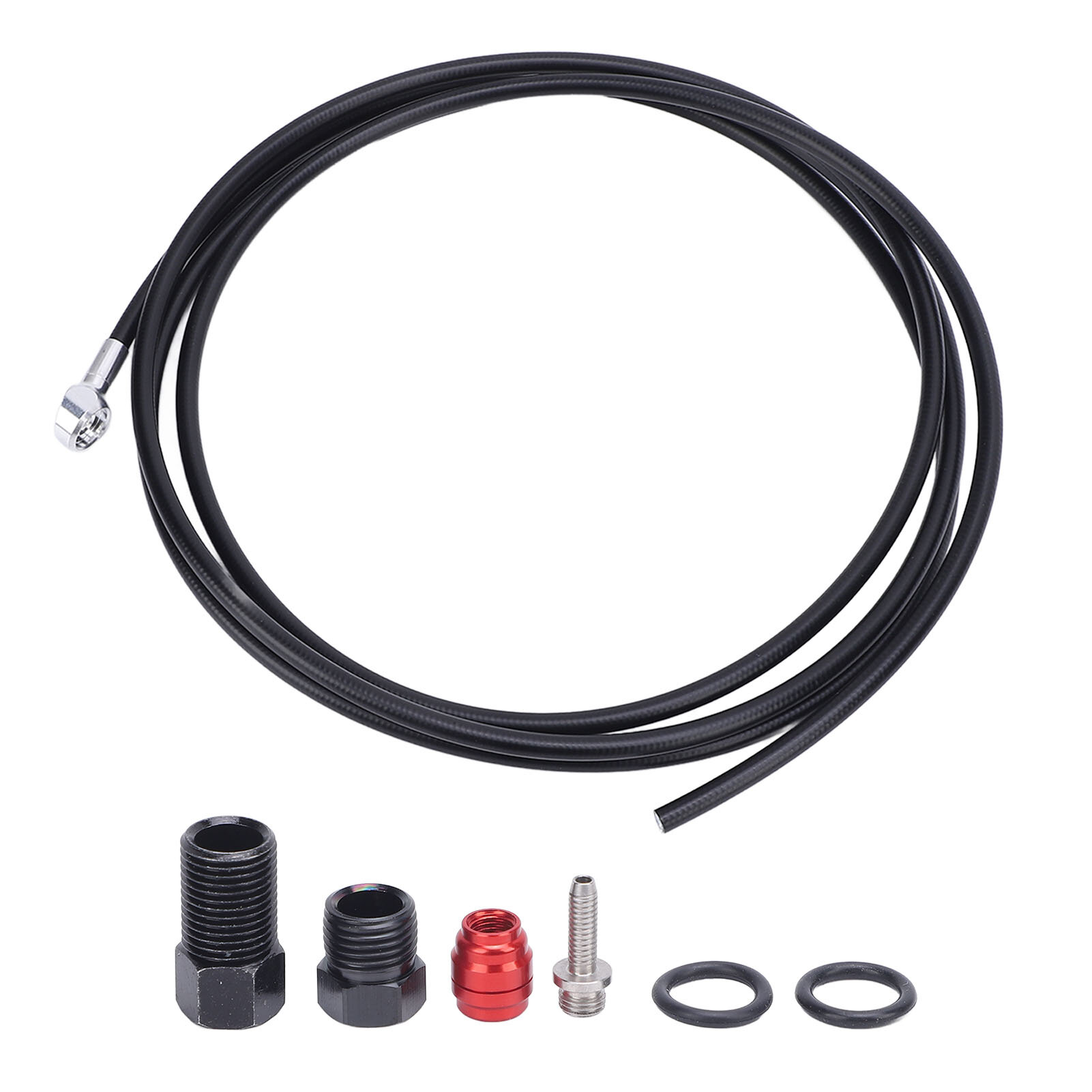 Трехслойный взрывозащищенный медный тормозной шланг с соединительным элементом типа "оливка" для велосипеда, совместимый с моделями RED22, FORCE11, FORCE22, RIVAL22.