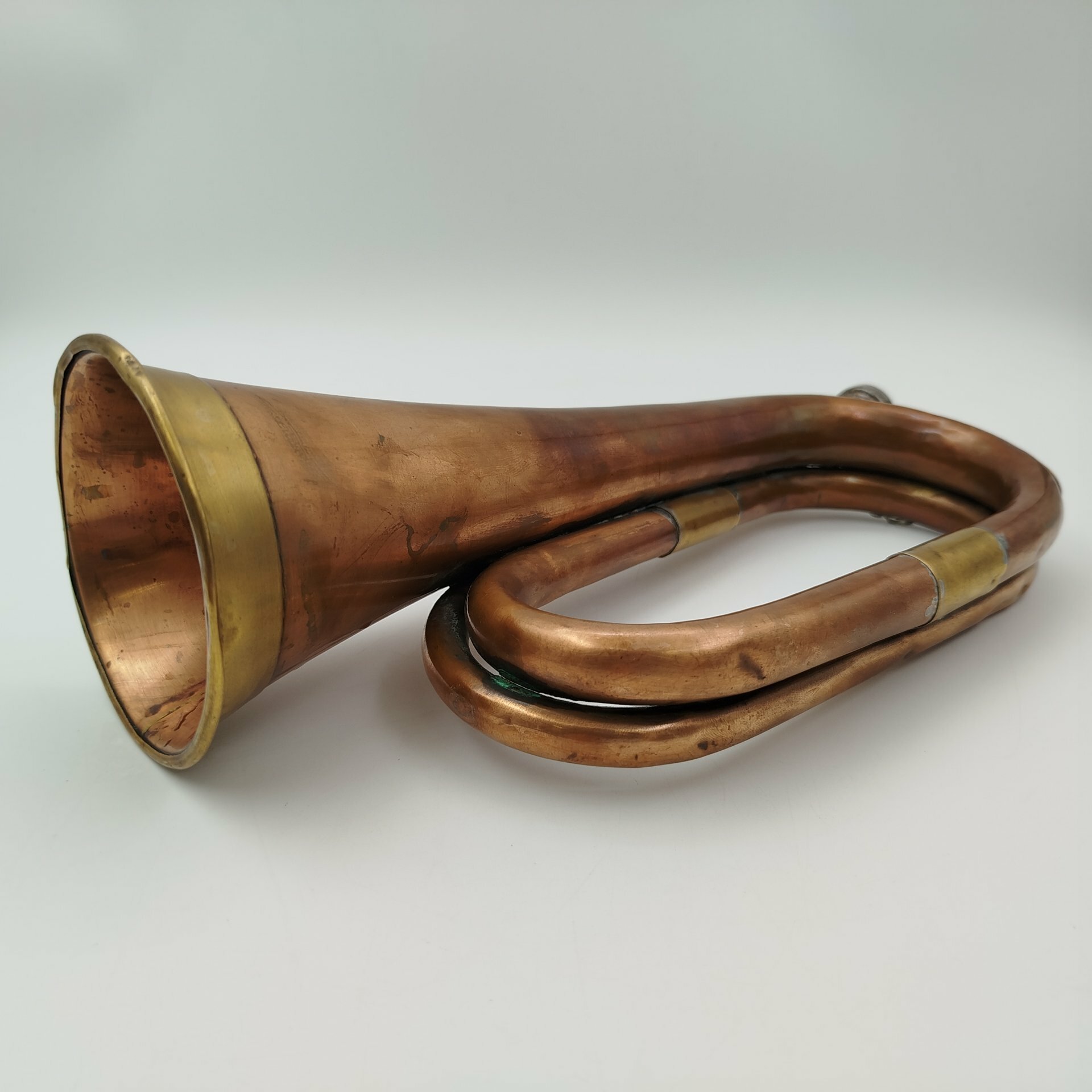 Горн армейский "Special Service Group", латунь, медь, Пакистан, 1950-1960 гг.