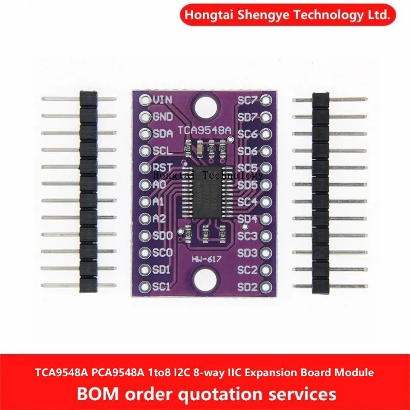 TCA9548A PCA9548 1to8 I2C 8-канальная многоканальная плата расширения IIC, плата разработки модуля