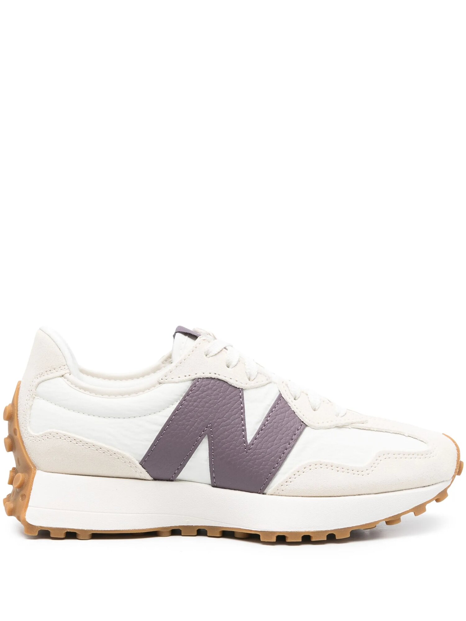 Кроссовки New Balance 327, размер 6,5 US, бежевый/белый