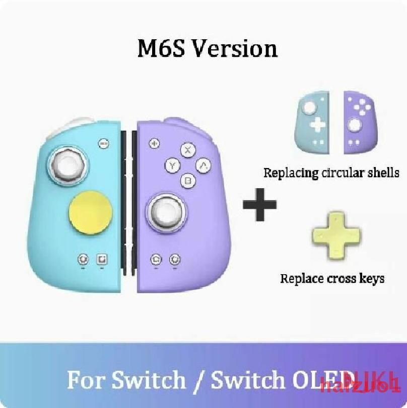 Беспроводной игровой контроллер MOBAPAD M6s Gemini Bluetooth для Joycon с сенсорным джойстиком Gamepad для Nintendo Switch / Switch OLED