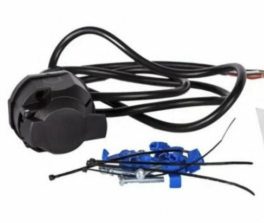 Фаркоп для Hyundai Accent съемный шар с электрикой, длина жгута 1,9 метра, подходит для буксировки прицепов.