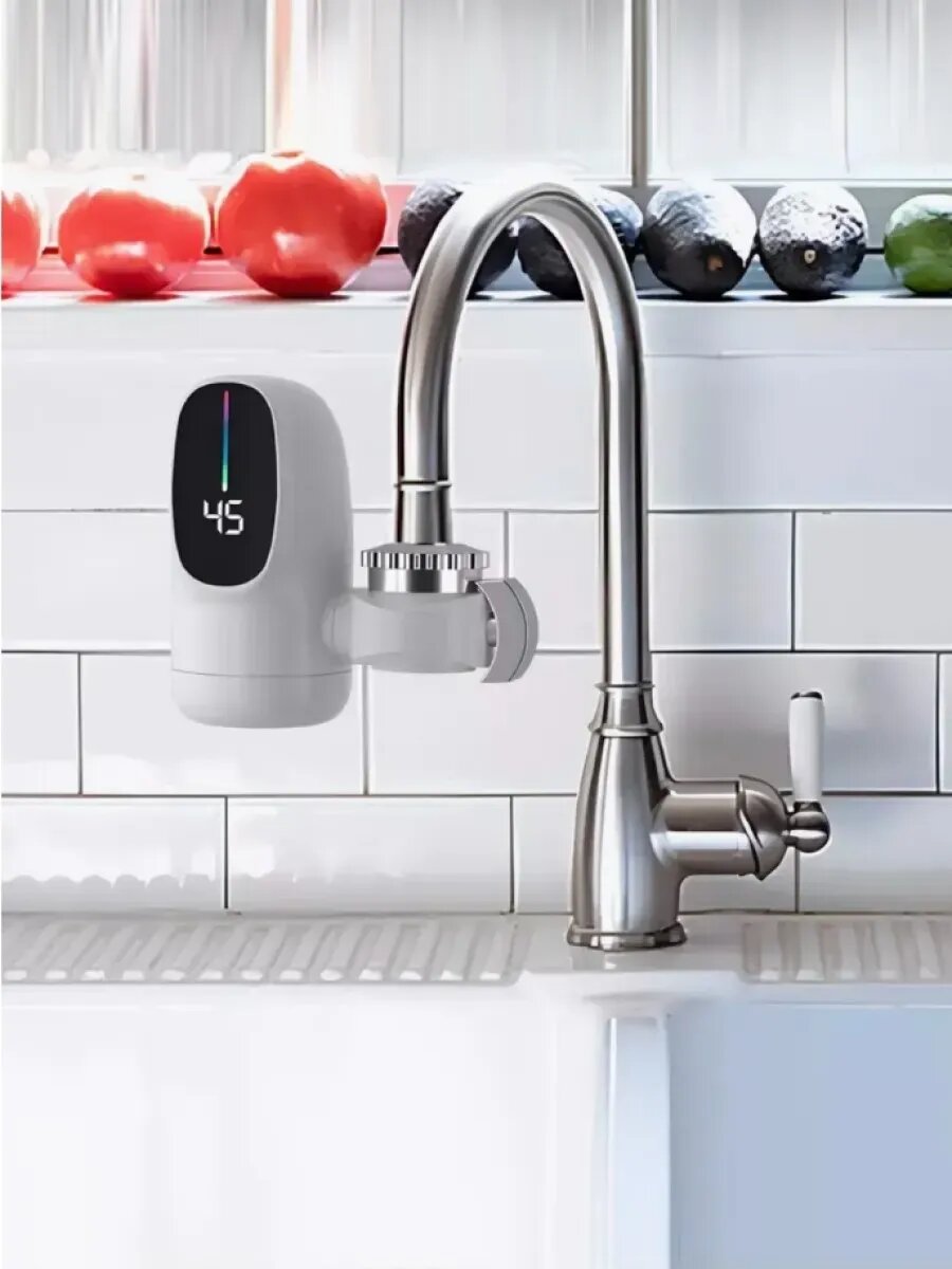 Проточный водонагреватель на кран