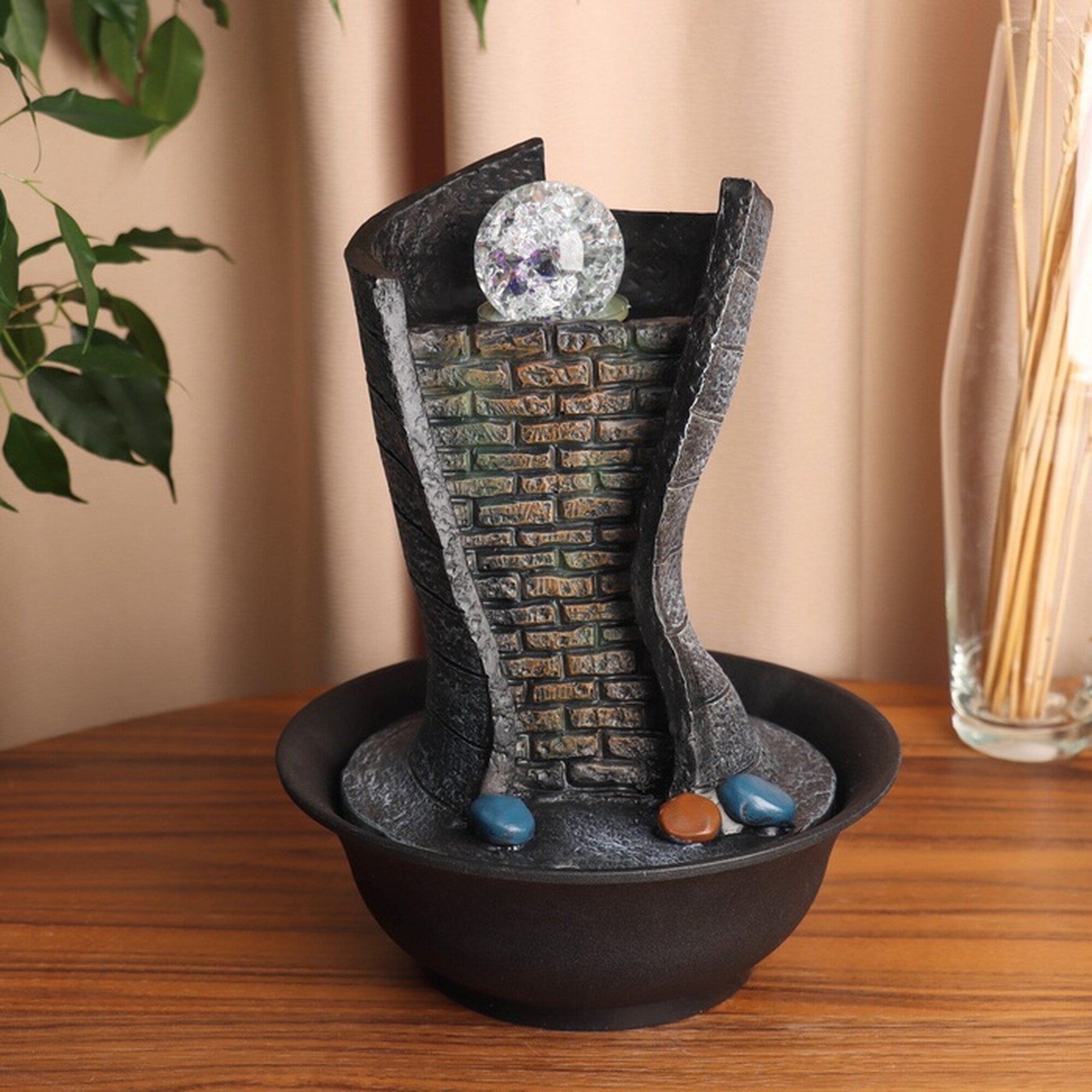 Фонтан Сима-ленд «Кирби», настольный, с подсветкой, 29 см × 20 см