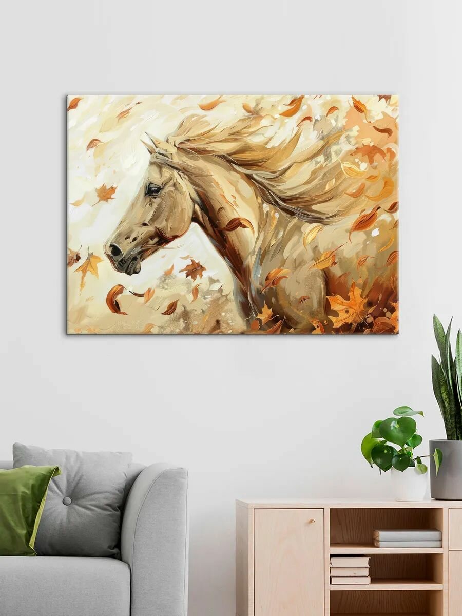 Картина на стену "Лошади", 40х30 см