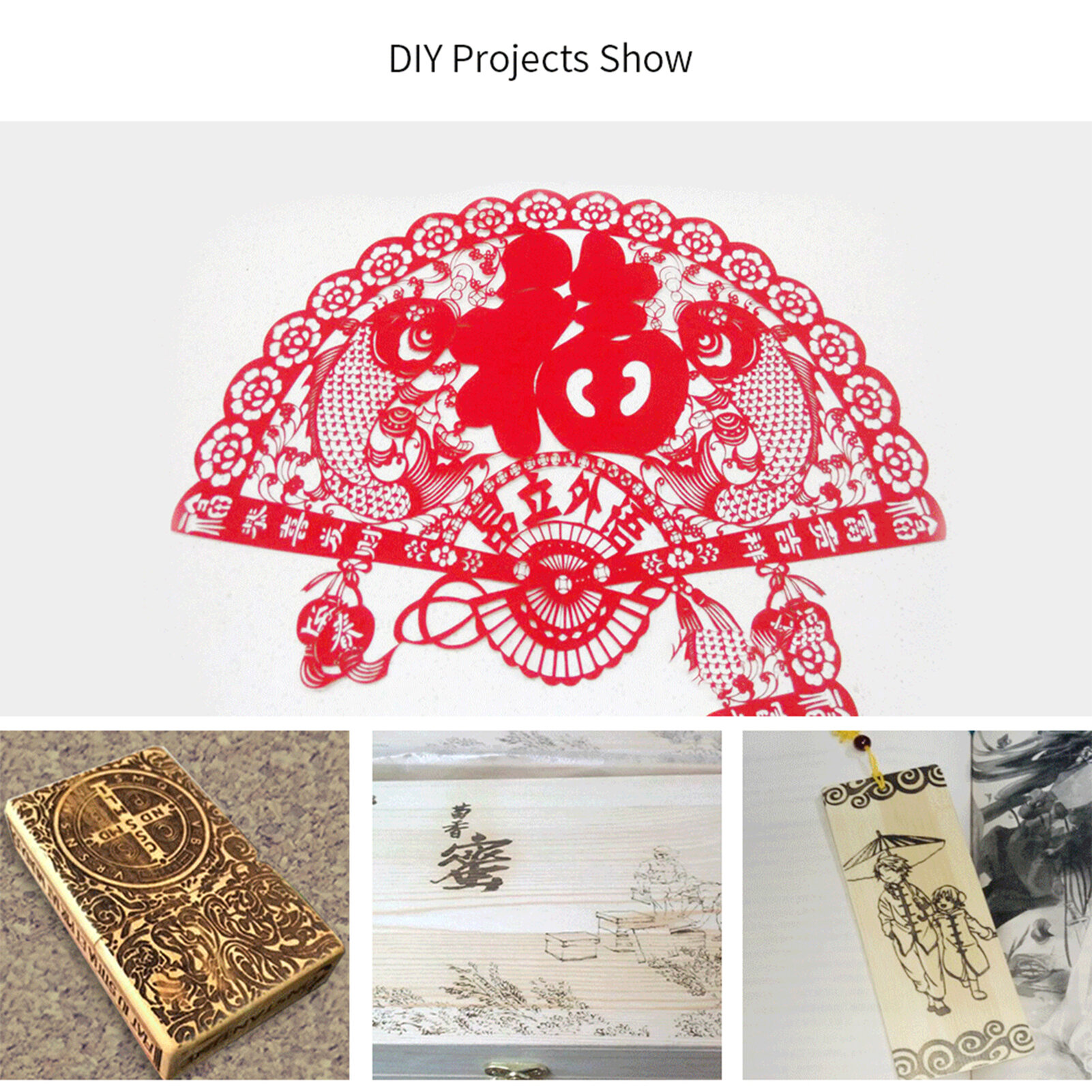 50Вт DIY гравер с фиксированным фокусом