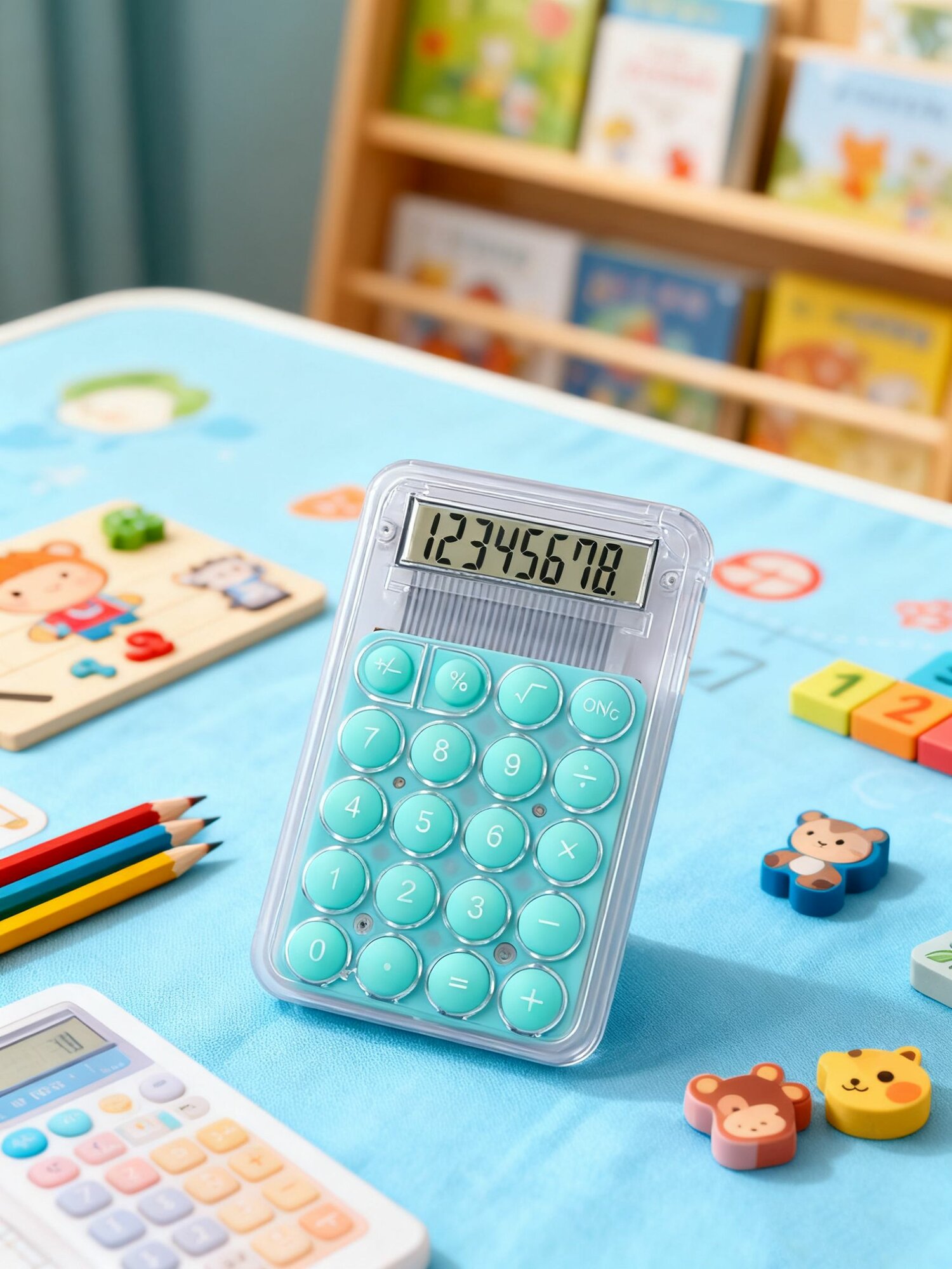 Карманный калькулятор Citizen SDC-888S, ультратонкий и легкий, идеален для школы, офиса и магазина, 8-разрядный дисплей