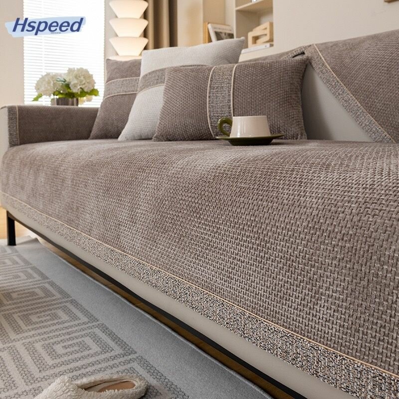 Универсальный дивандек Hspeed 90x90 см | Практичная квадратная накидка для защиты угла дивана или кресла