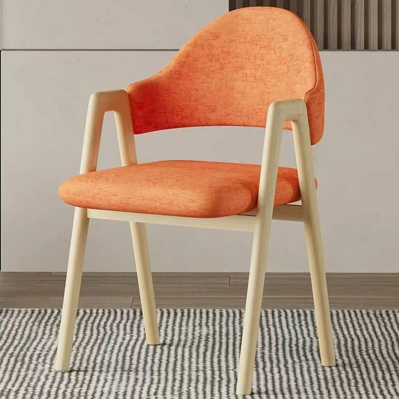 Современное кресло с простым дизайном для офиса, металлическое кофейное кресло