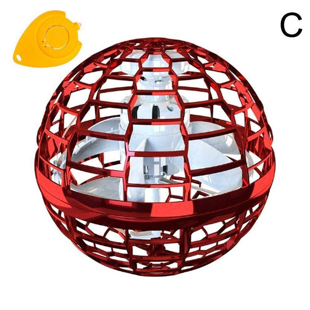 НЛО светящаяся вращающаяся летающая игрушка