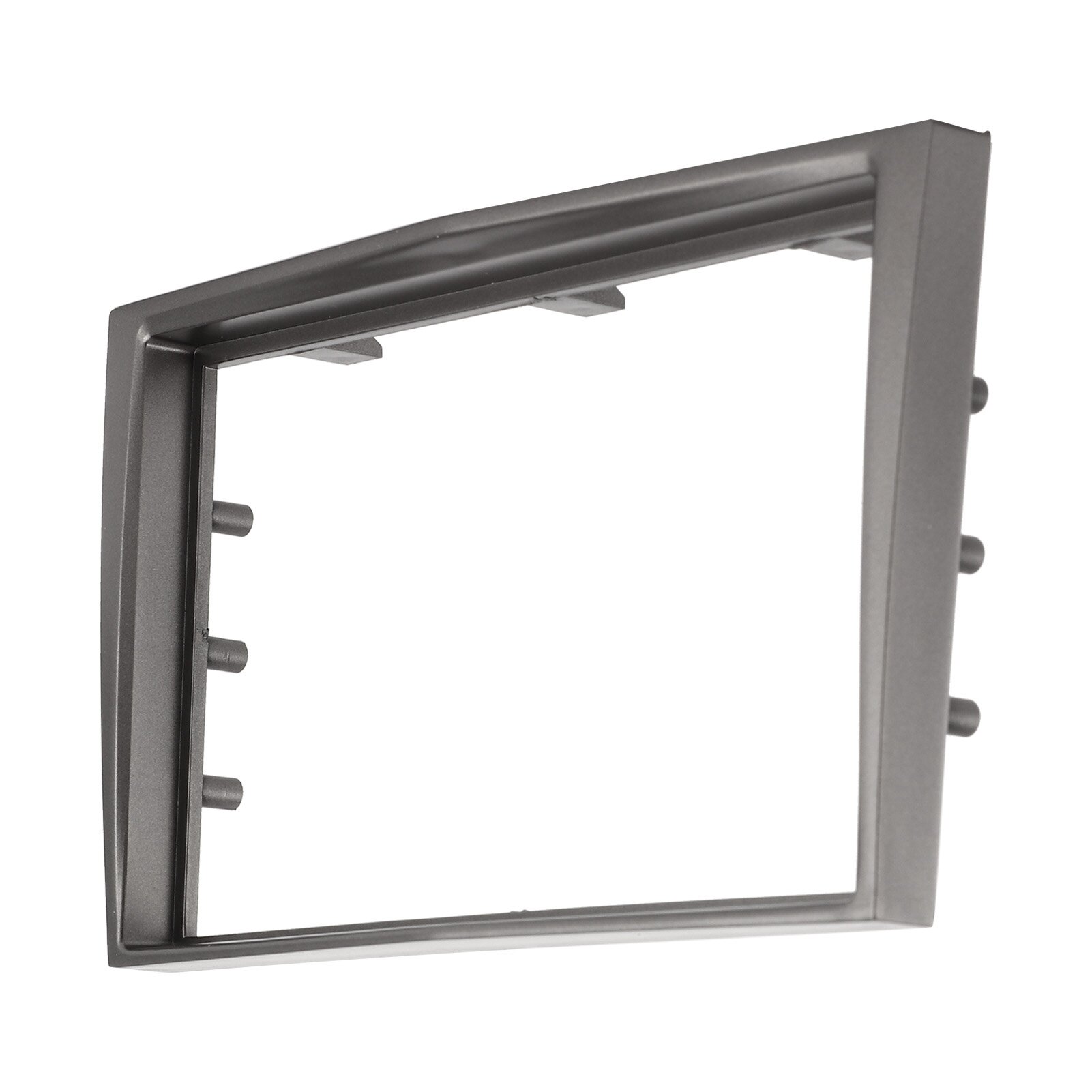 Стереофрейм для Opel Vectra/Astra/Zafira 2006-2015, серебристый серый, 2Din для установки аудиосистемы и навигации