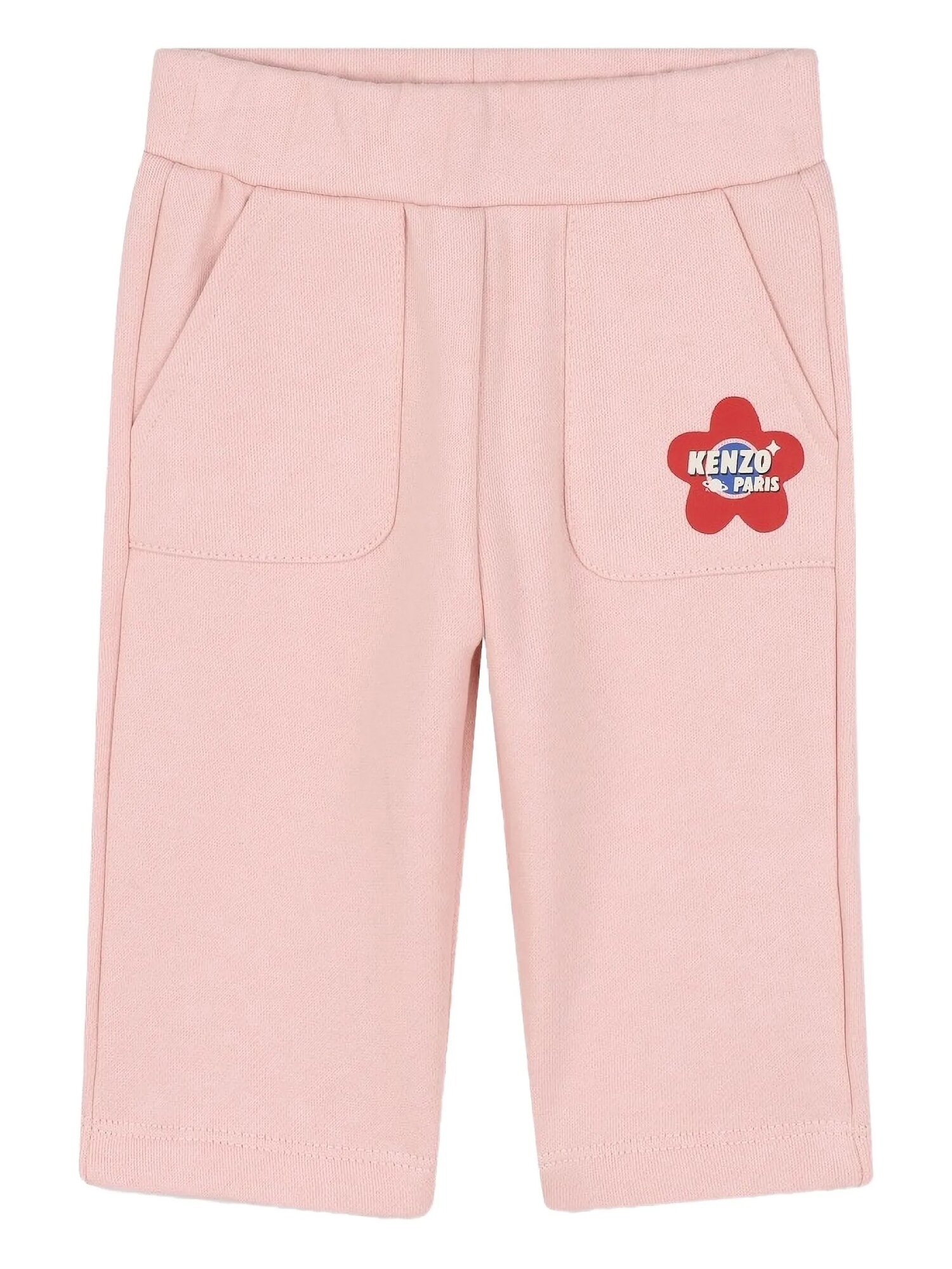Комбинезон KENZO Flower-graphic tracksuit, размер 4 года, розовый — фото 1