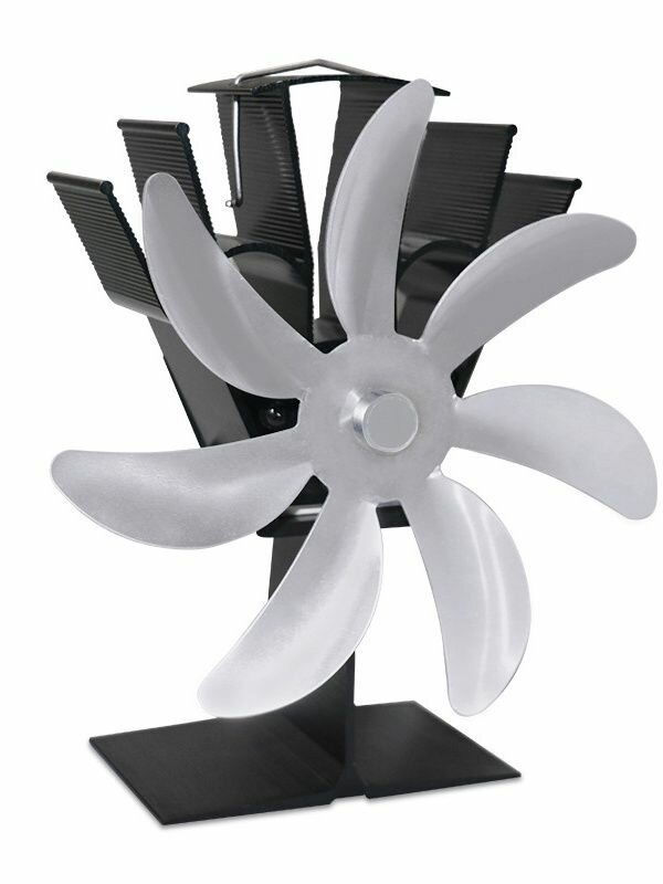 7-лопастной каминный вентилятор / зимний обогреватель (каминный комплект)