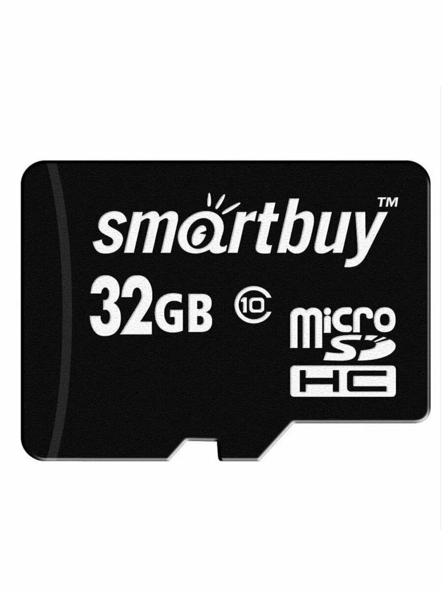 Карта памяти microSDHC 32 ГБ Class 10 70 мб/с с адаптером