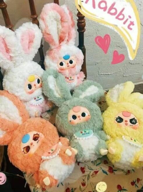 Кукла Baby Three Lily Rabbit Town Plush Series блайнд-бокс/Фигурка сюрприз