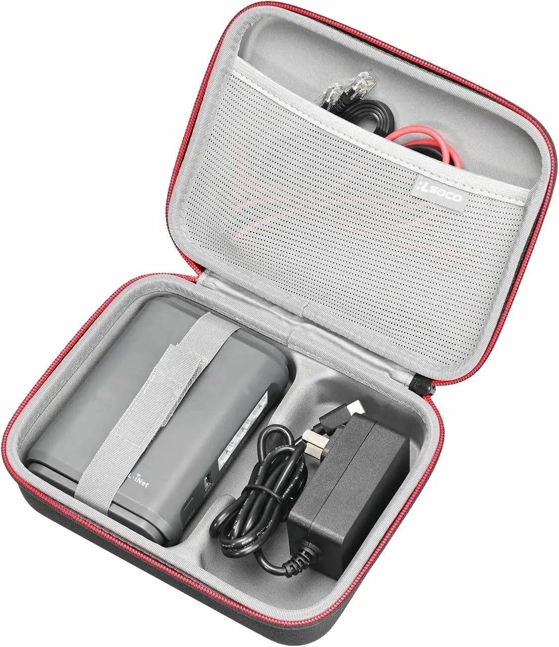 Ударопрочный кейс для GL.iNet GL-SFT1200/MT3000/AXT1800 защитный чехол роутера, адаптера и кабелей