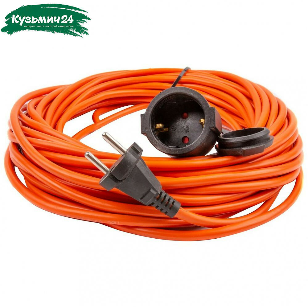 Удлинитель Атлант Атом 40122, ПВС, без заземления, 1 розетка, 10 м, 2.2 Вт, 1 шт