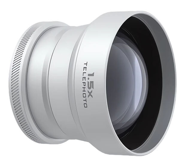 Телеконвертер Freewell Fuji X100VI X100V 1.5x Telephoto Silver