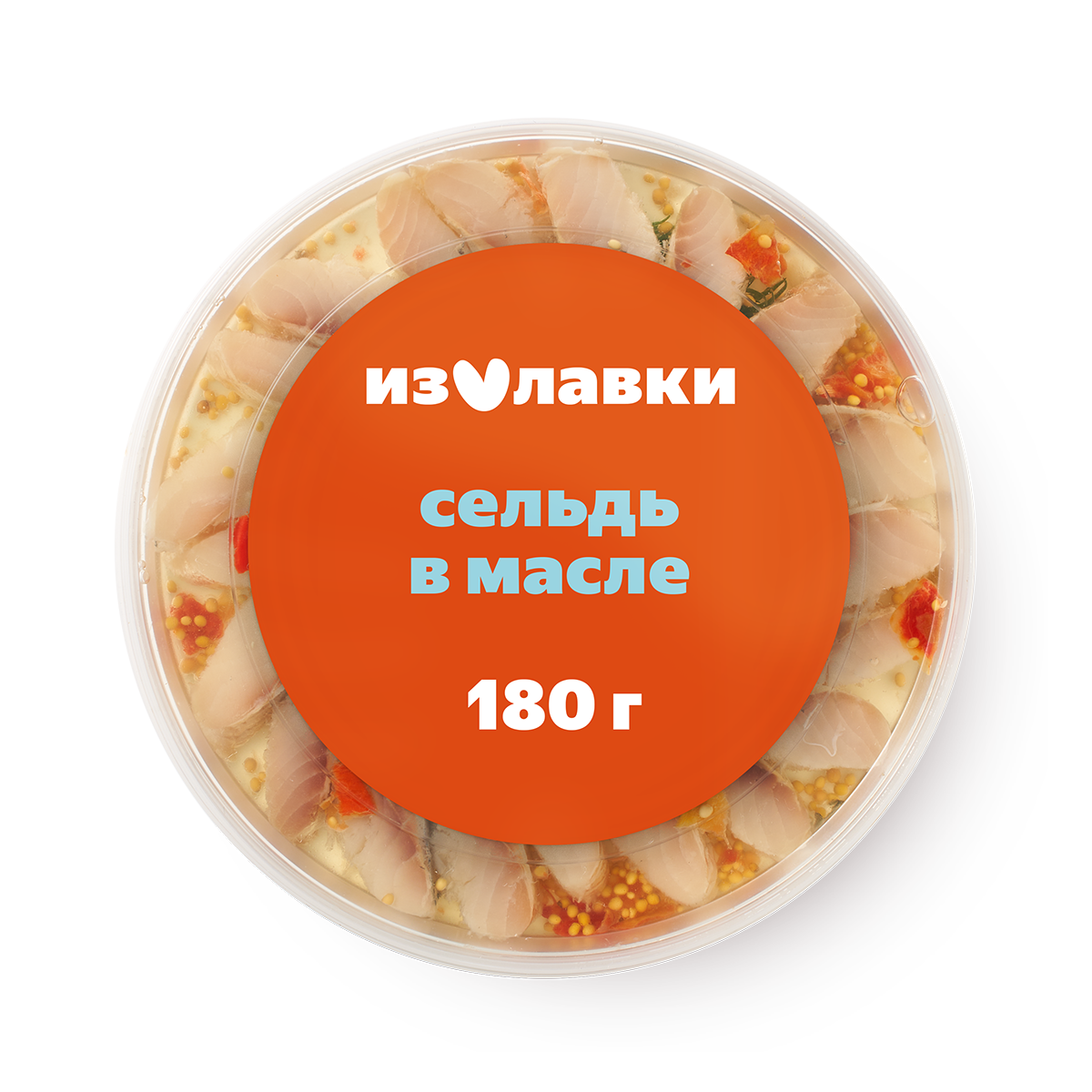 Сельдь "Из Лавки" филе-кусочки в масле, пластиковая банка, 180 г