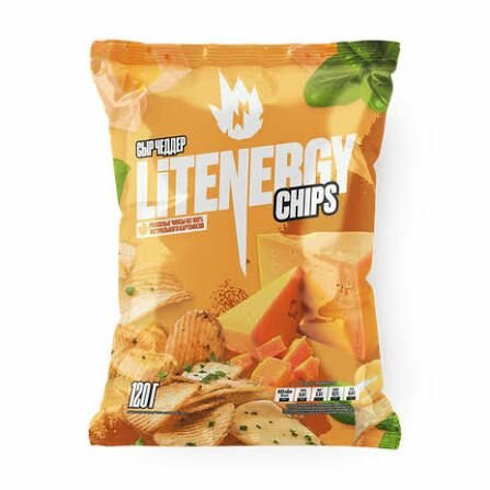Чипсы картофельные Lit Energy Сыр Чеддер 10 шт х 120 г