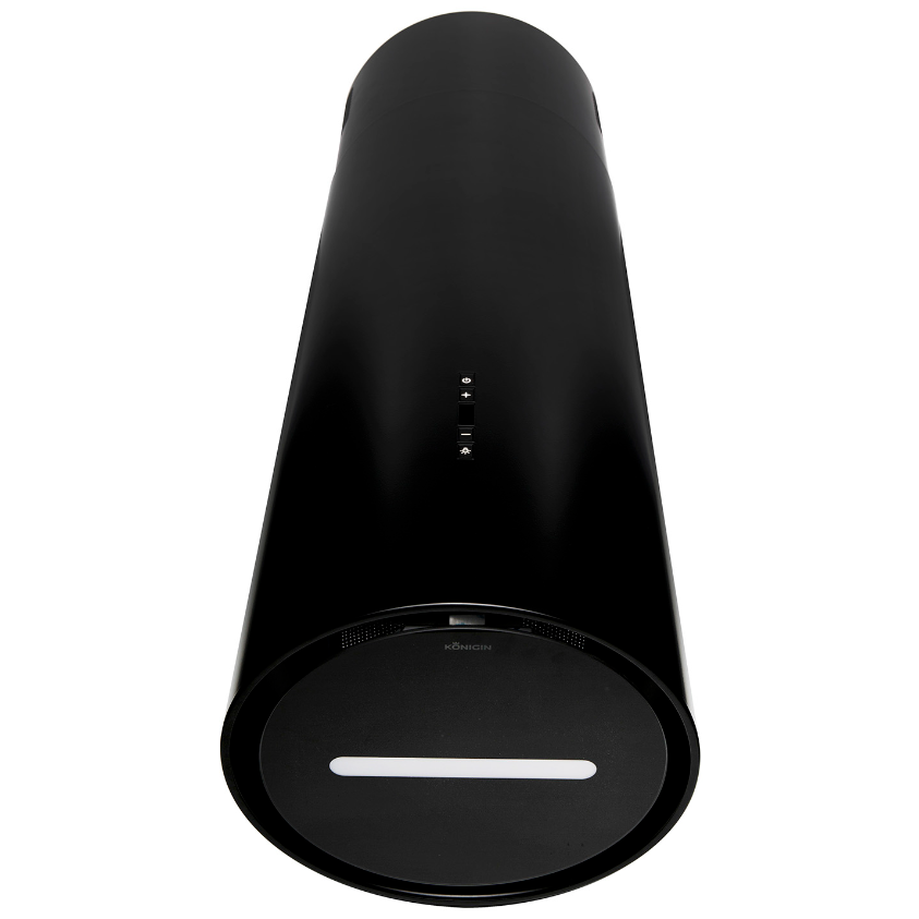 Вытяжка Konigin Illuvium W Black/Black Glass 35