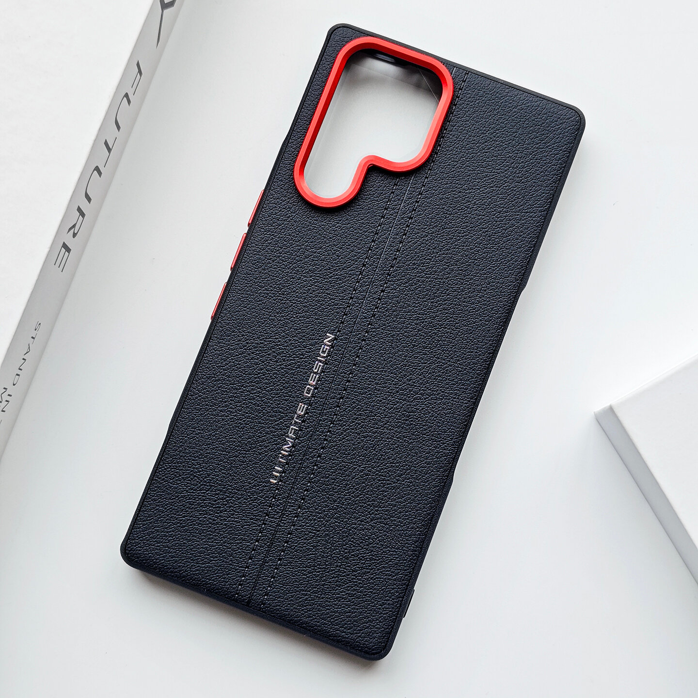 Чехол для Nubia Red Magic 11 Pro / Nubia Red Magic 11 Pro+, soft touch, накладка, искусственная кожа, поликарбонат (PC), защита камеры, ударопрочный, усиленные углы, Nubia, Nubia Red Magic 11 Pro