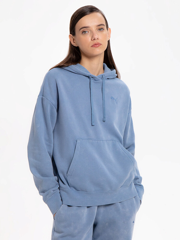 Худи Essentials Elevated Relaxed Wash Hoodie