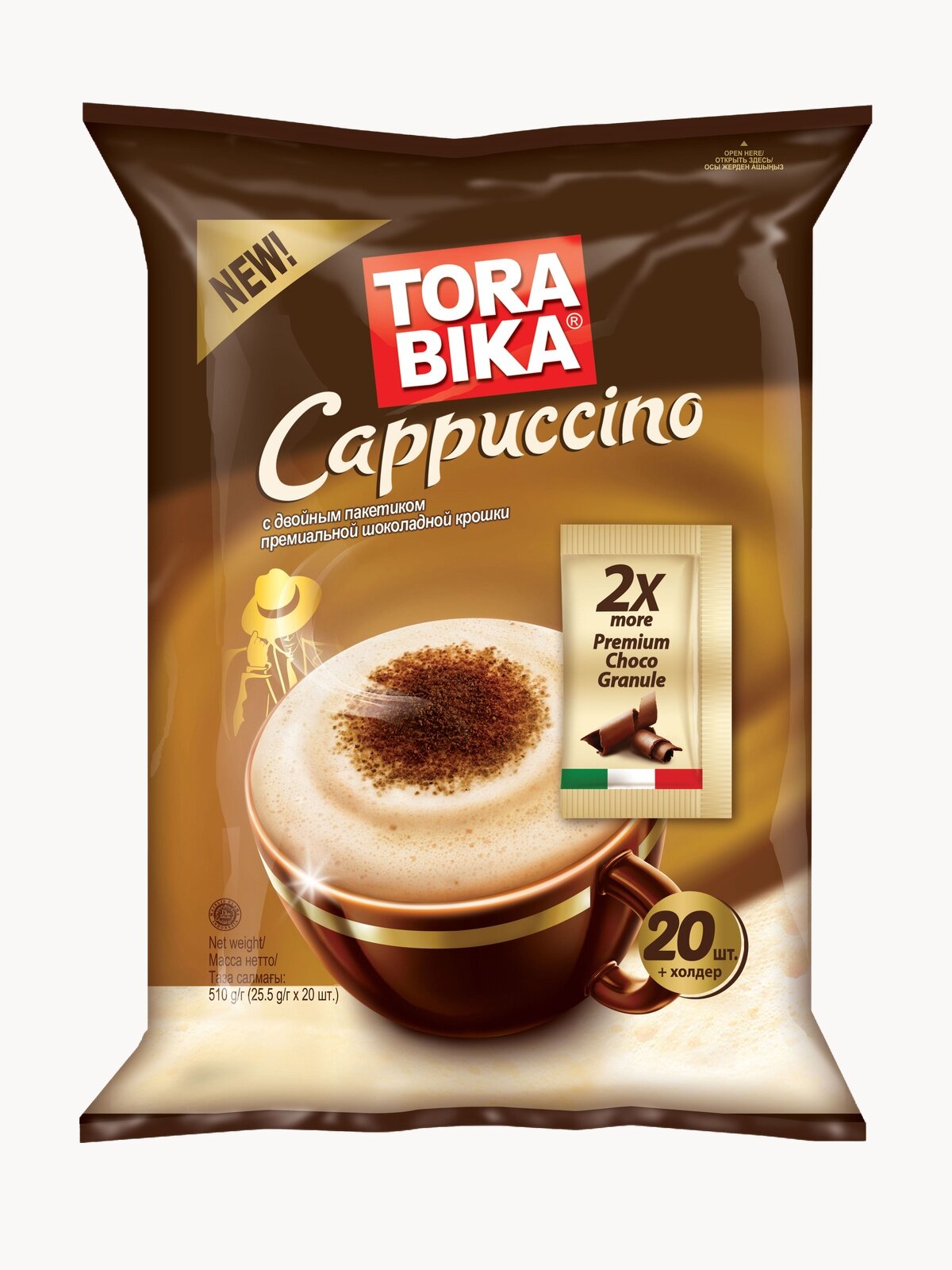 Кофейный напиток Torabika Cappuccino, 20 саше
