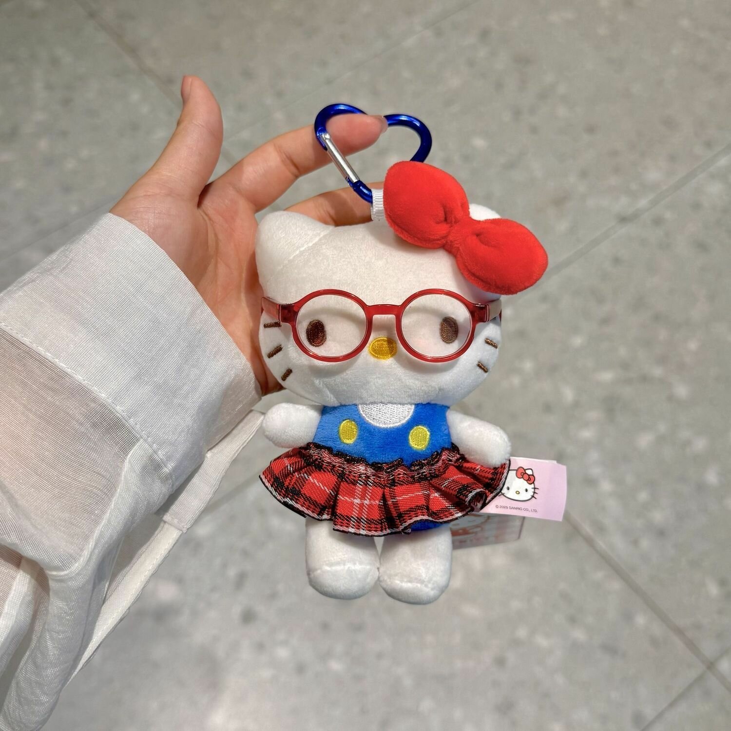Японский мультфильм Hello Kitty, плюшевая игрушка, кукла, рюкзак, кулон, женский милый маленький кулон hellokitty