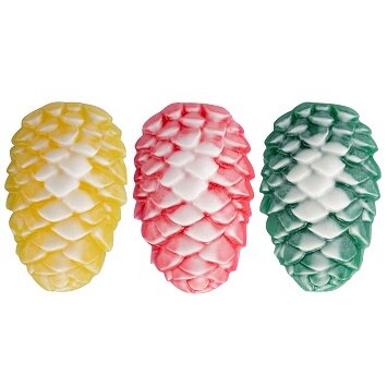 Мыло ассорти ручной работы новогоднее шишка , 70 гр, Chocolatte.