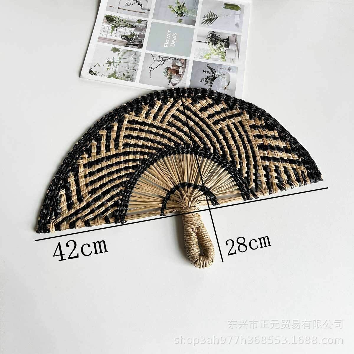 Веер, Вентилятор для ванной, вьетнамские водоросли ручной работы