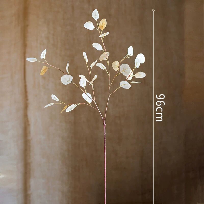 Искусственные листья эвкалипта осенних оттенков, имитация зелени, листья эвкалипта, набор для создания туманного