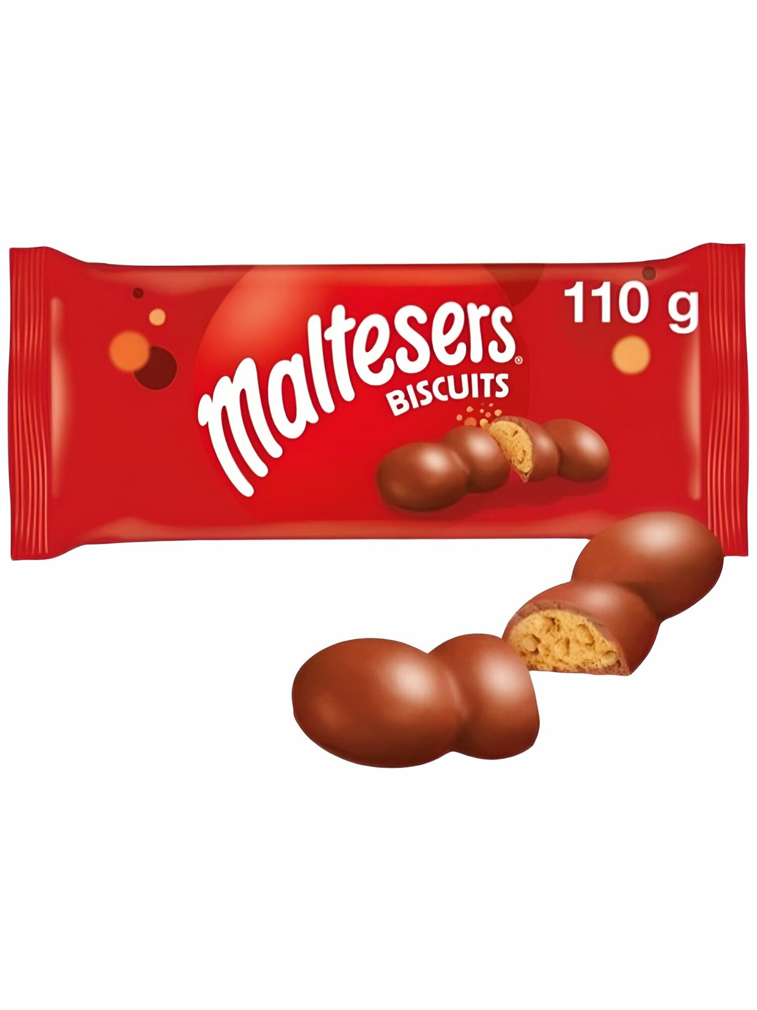 Бисквитное печенье в шоколаде Maltesers Biscuits, 110 гр. (Великобритания)(Срок до 07.05.26г.)