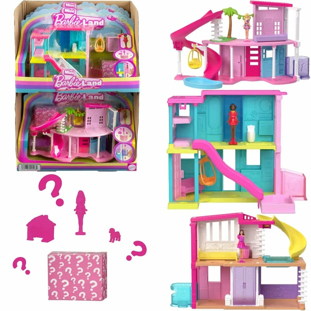 Куклы Barbie Mini Barbieland Fashionistas, сюрприз
