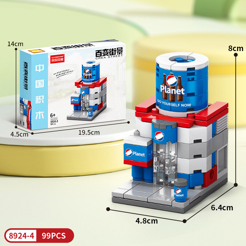 Горячие продажи: маленькие подарки для детского сада, образовательные сборочные игрушки для учеников начальной школы, мелкие частицы, совместимые с Lego блоками