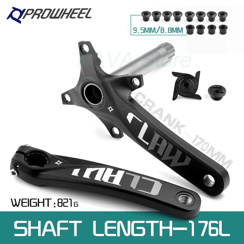 Шатуны Prowheel Claw-100/120 для сноубайков Shaft 176mm no BB