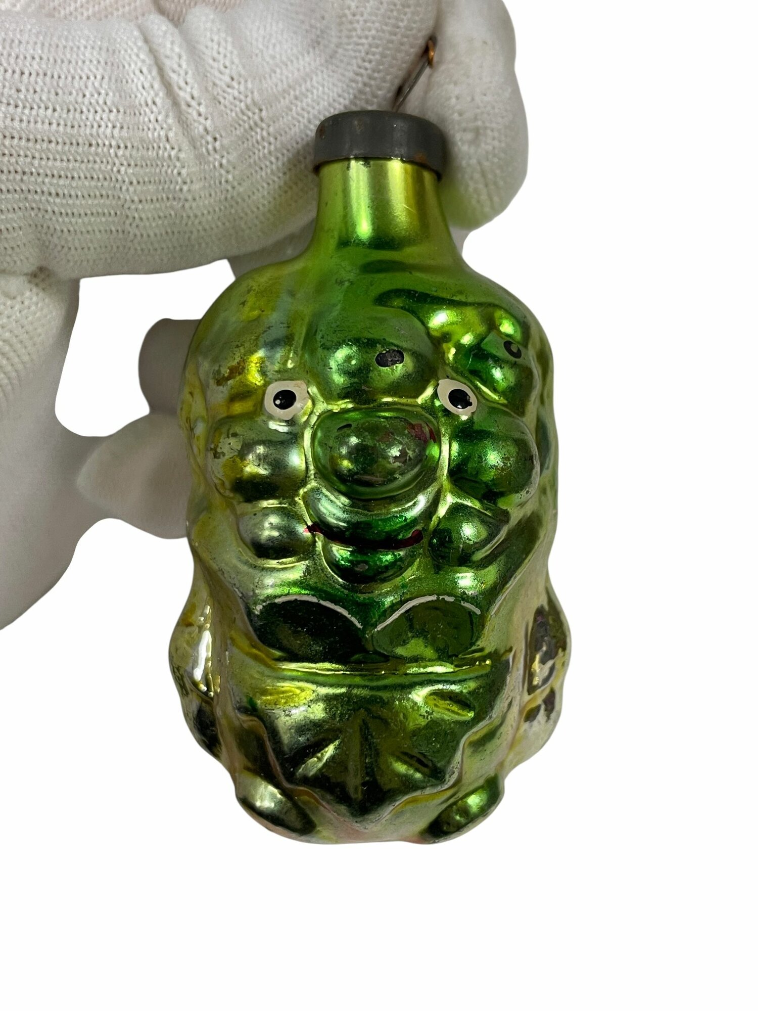 Советская елочная игрушка, Сапожник, Сеньор Виноград. Сделано в СССР