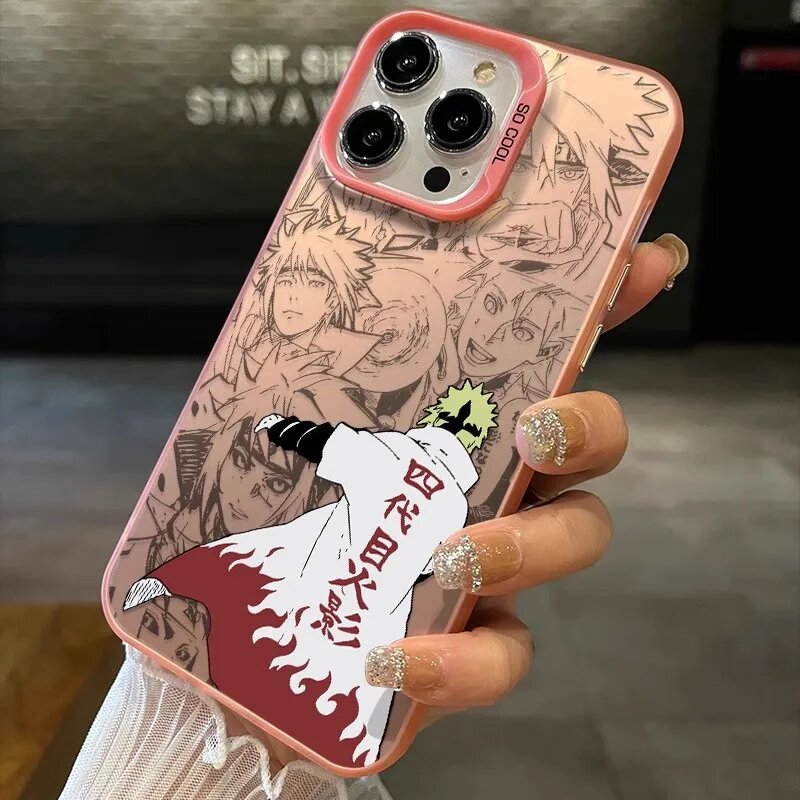 Чехол для телефона «Наруто Намикадзе Минато» для Apple iPhone Розовый, pink, for iPhone 15Pro Max
