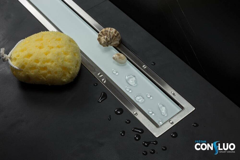 Душевой лоток Pestan Confluo Premium Line 300 White Glass 13000280