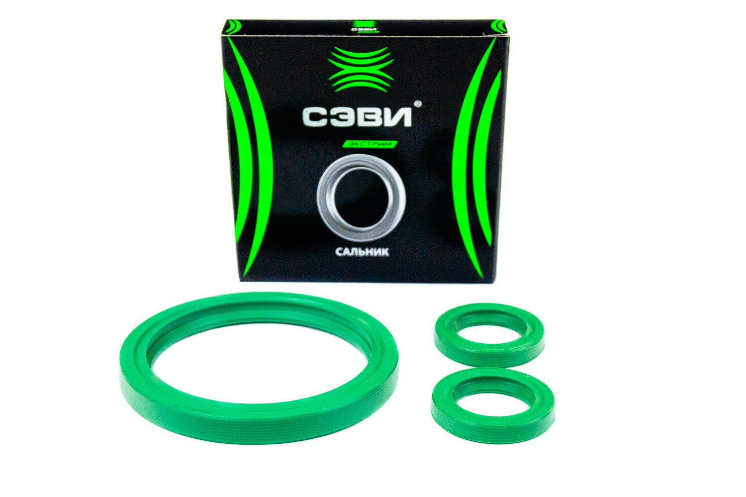 Сальники коленвала передние и задний сэви Экстрим на ВАЗ 2108-2115, Лада Калина, Калина 2, Приора, Гранта