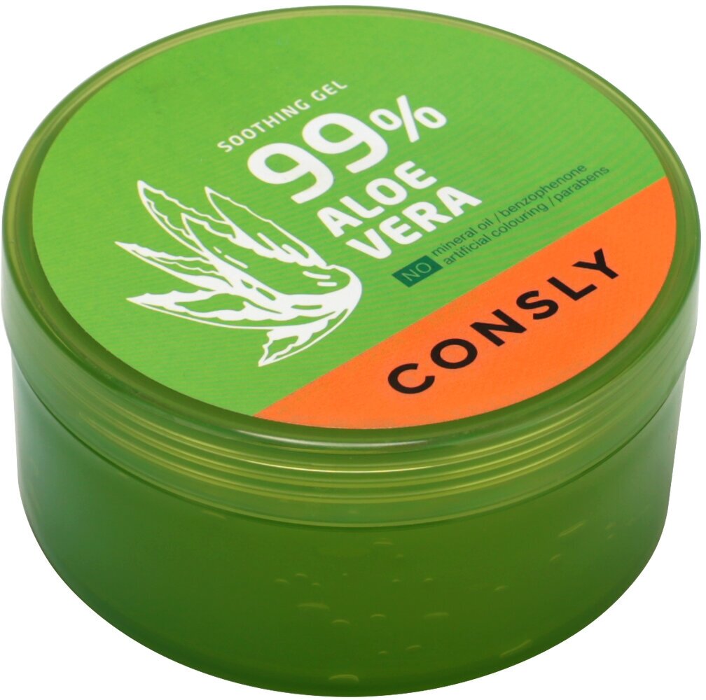 Успокаивающий гель с экстрактом алоэ вера 99%, 300 мл, Consly
