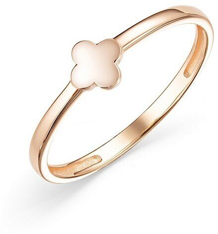 Кольцо, красное золото, 585 проба