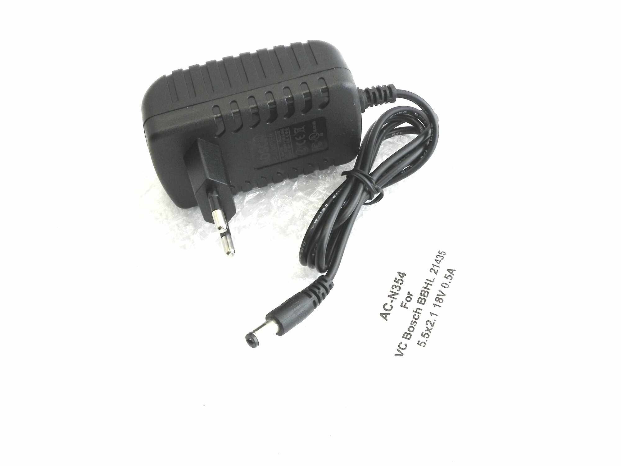 Блок питания для пылесосов Bosch BBHL 21435 18V 0.5A 5.5*2.1